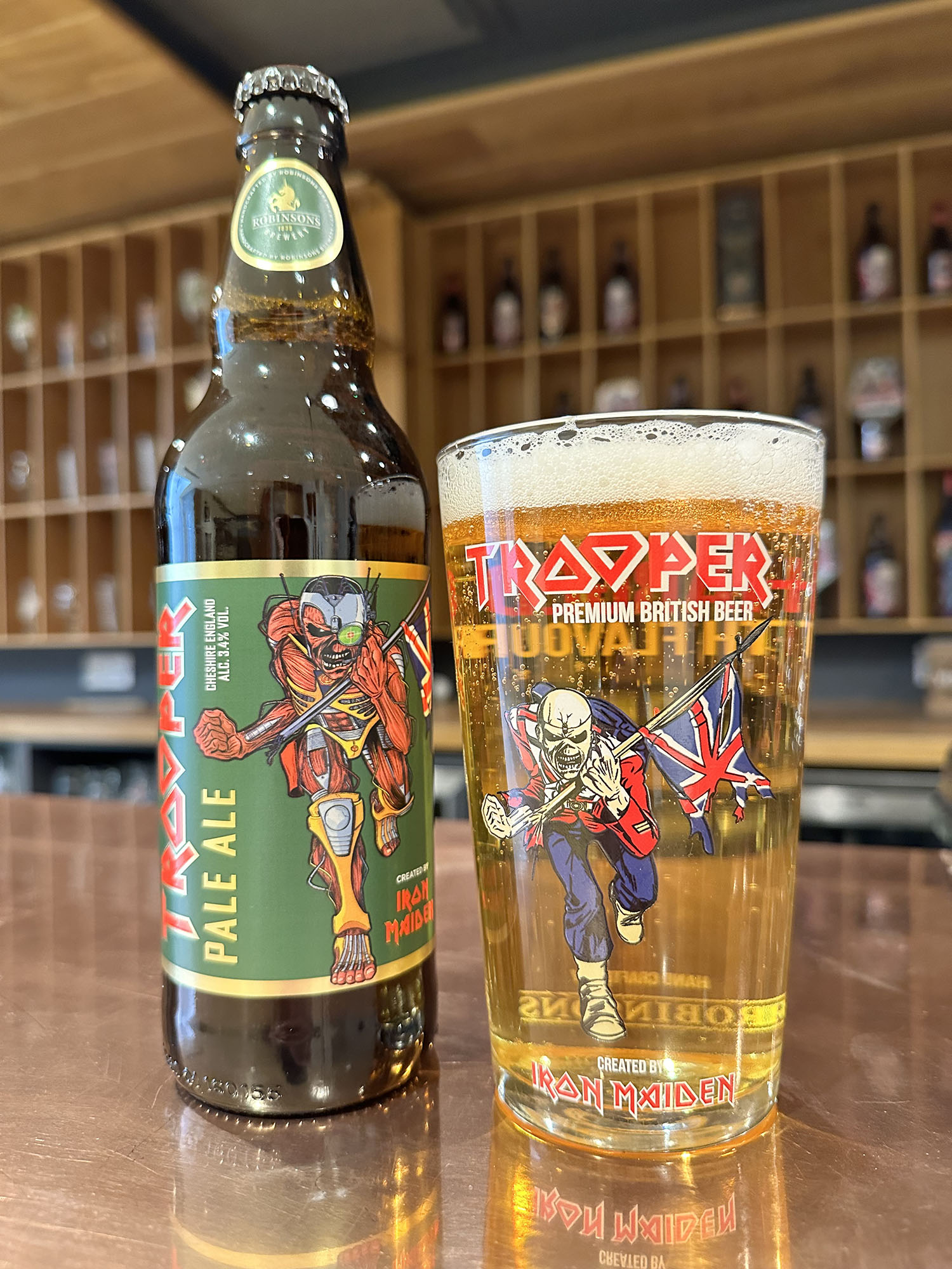 Trooper Beer Logo
